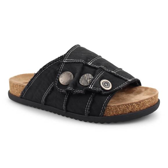 Blowfish | Shoes | New Blowfish Fomo Canvas Sandals In Black | Poshmark